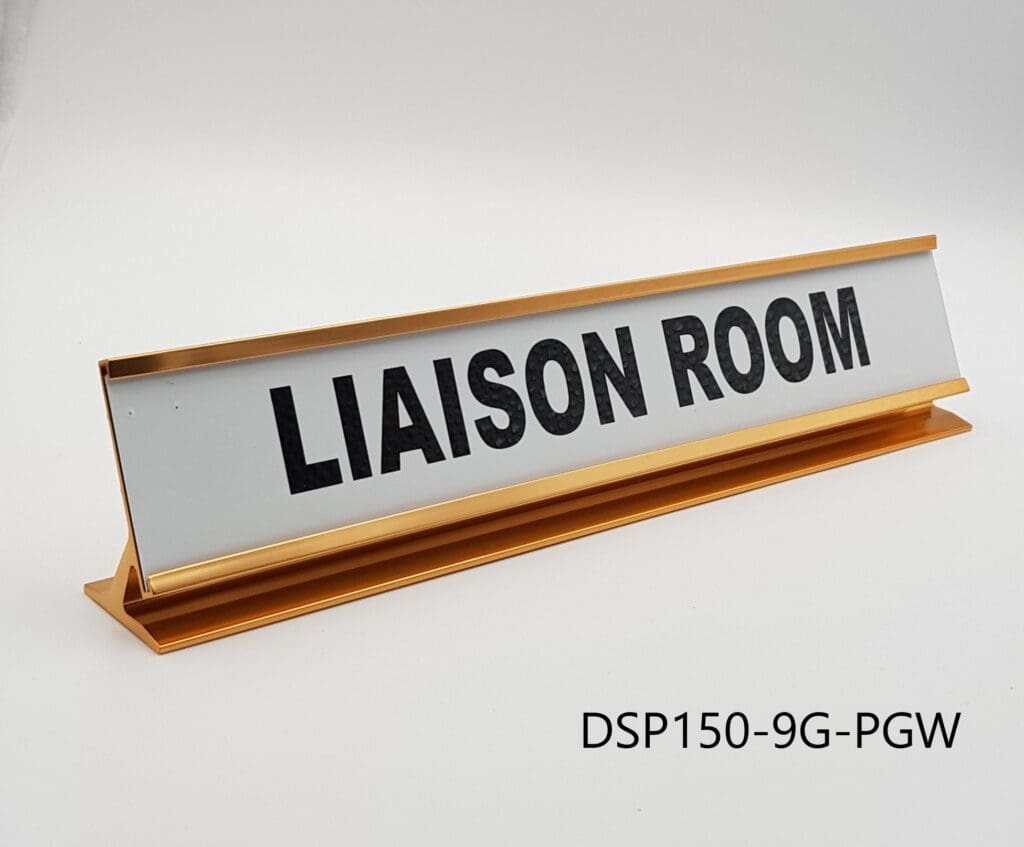 ALUMINIUM DESK SIGN HOLDER – Pronto Dynamic Supplies